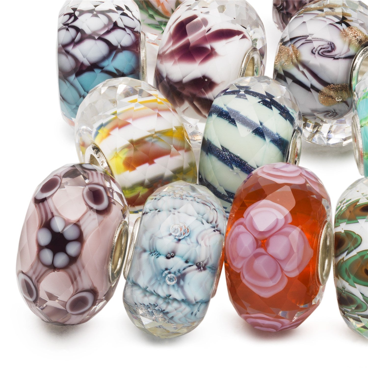 Faceted Unique Glass Bead – Trollbeads